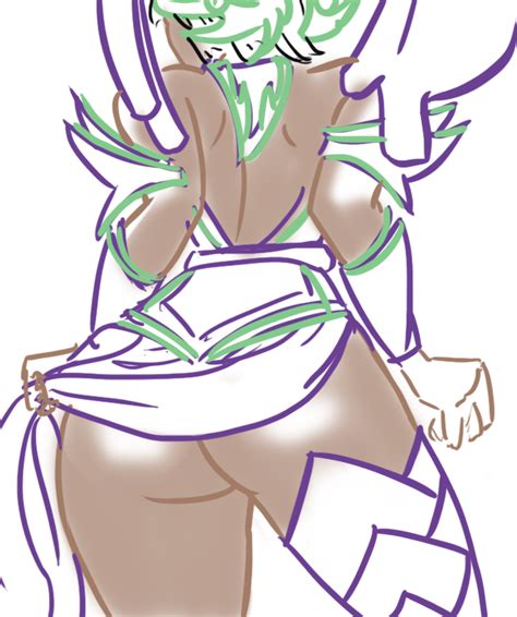 Pantyless Karma Sketch By Scarmiglione Hentai Foundry