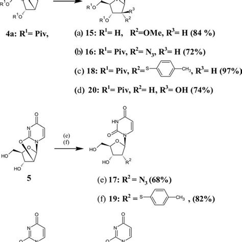 Pdf Regioselective Mitsunobu Reaction Of Partially Protected Uridine