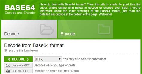 Decode Base Windows Classfery