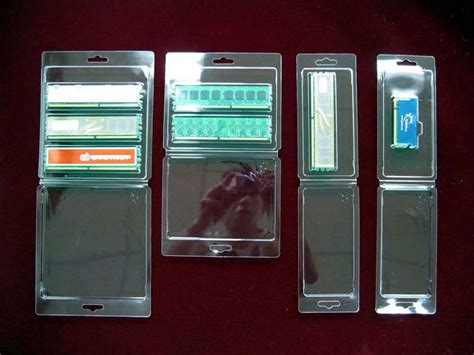 esd package electro static dissipating antistatic conductive clamshell box ddr3 ddr2 ddr1 sdr