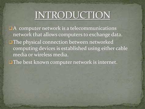 Ppt On Computer Network And Its Types Pptx Computer Networking Computing