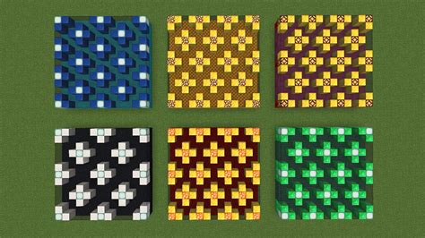 Stained Glass Minecraft Patterns
