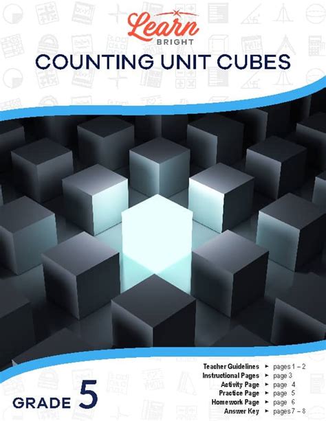 Counting Unit Cubes Lesson Plan By Learn Bright Education Tpt