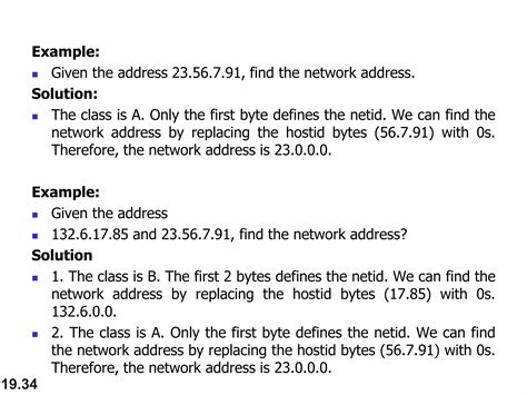 Forouzan Ch19 Network Layer Logical Addressing Ppt