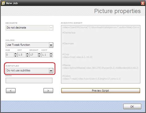 Ripbot264 And Subtitles Videohelp Forum