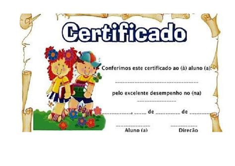 Certificado De Honra Ao Mérito Pdf