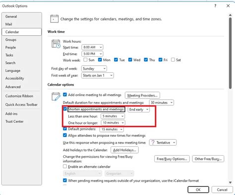 outlook how to set up breaks between your meetings pcworld