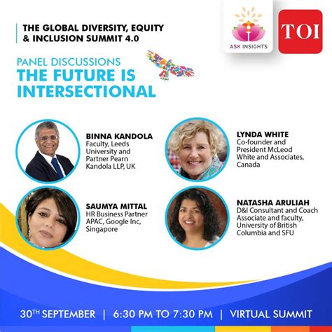 Dr Niru Kumar On Linkedin Binna Kandola Lynda White Saumya Mittal