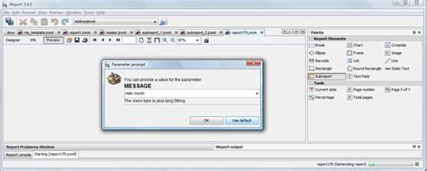 Using Report Parameters How To Jaspersoft Community