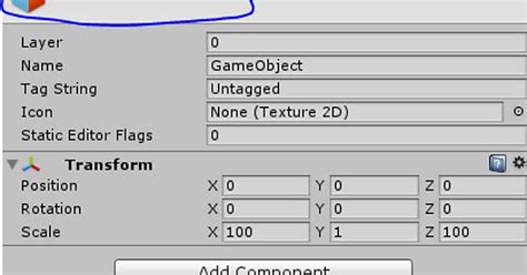 No Checkbox For Activatingdisabling Gameobject In The Inspector