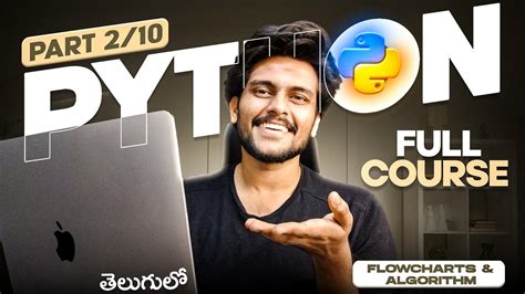 Python For Beginners In Telugu Part 2 Code With Swaroop Zero To Hero Flowcharts