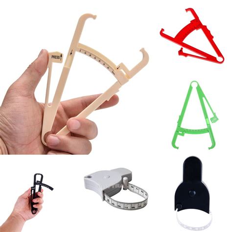 1 Pcs Body Fat Tester Analyzer Fat Measuring Clamp Vicedeal
