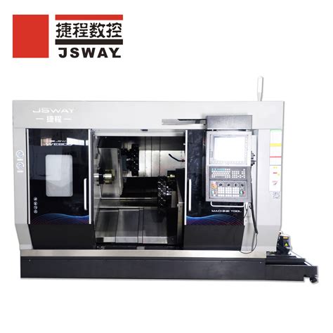 6 Axis Cnc Machining Center Y Axis Cnc Turret Lathe Jsway