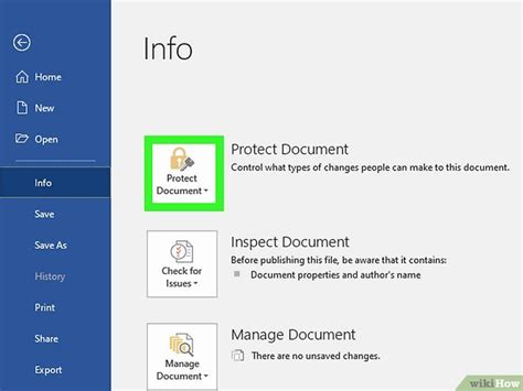 How To Password Protect A Word Document Windows Mac