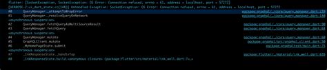 Socketexception Is Crashing Application · Issue 380 · Zino Hofmanngraphql Flutter · Github