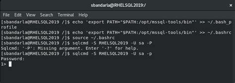 Installing Sql 2019 On Linux Rhelcentos Mssqltrek