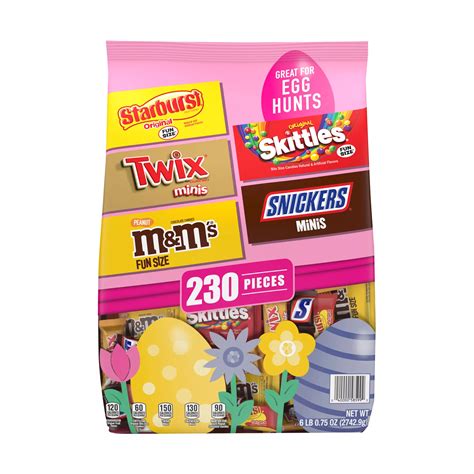 Mandms Skittles Twix Snickers And Starburst Easter Candy Bjs Wholesale Club