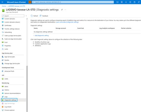 Monitoring Azure Logic Apps Standard With Azure Monitor Logs