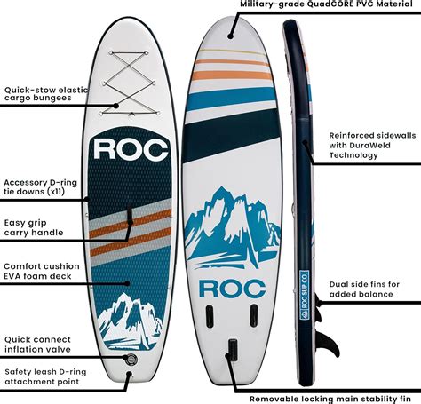 Roc Inflatable Stand Up Paddle Boards Review ⛵boat Mavens