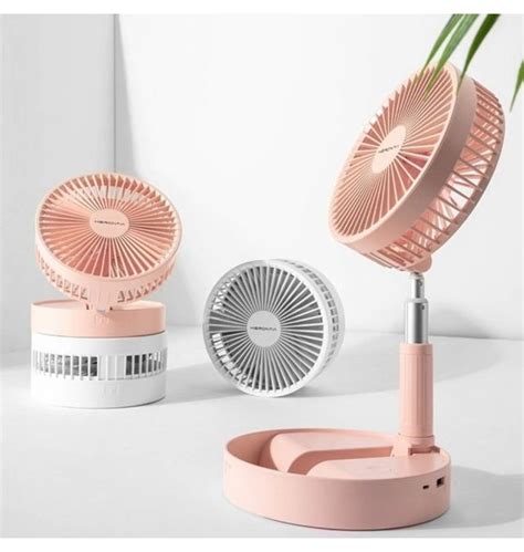 무선 선풍기 접이식 써큘레이터 캠핑 휴대용 핑크 W7039fd 티몬