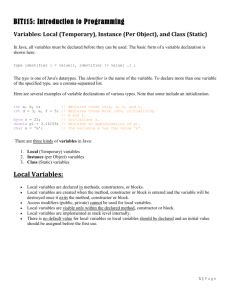 Chapter Objects And Classes