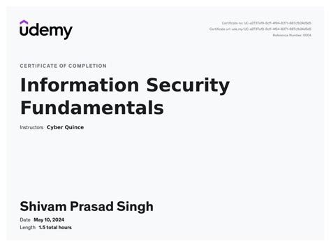 Udemy Course On Cybersecurity Basics Shivam Prasad Singh Posted On The Topic Linkedin