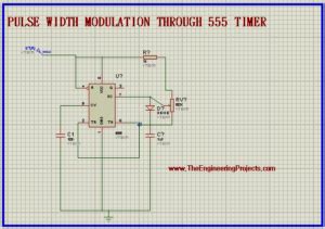 Pulse Width Modulation Using Timer In Proteus Timer Electronics Hacks Electrical Panel