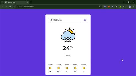 Weatherapp Webdevelopment Javascript Html Css Techprojects