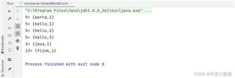 Flink基础入门程序wordcount实例flink Wordcount 依赖 Csdn博客