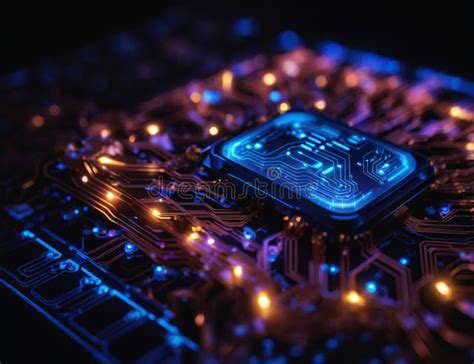 Smaller Faster Smarter Ai Light Speed Advanced Microprocessors Lead The Way Stock