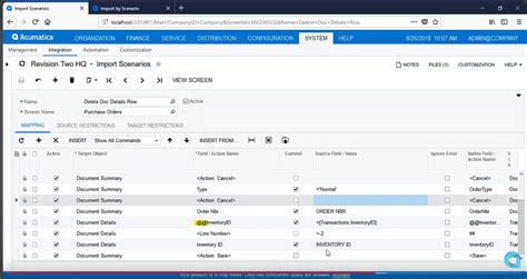 delete specific stock item vendors via import scenario community
