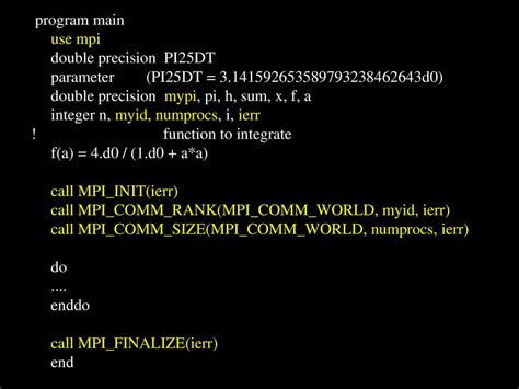 Introduction To Message Passing Interface Ppt Download