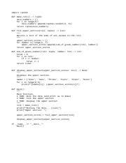 Yahtzee Py Import Random Def Make Roll Tuple Dice Numbers For I