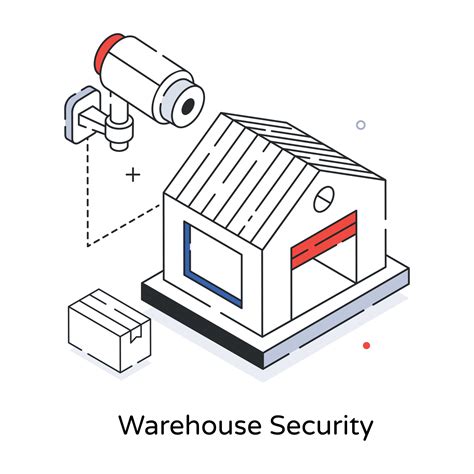 Trendy Warehouse Security 19547397 Vector Art At Vecteezy