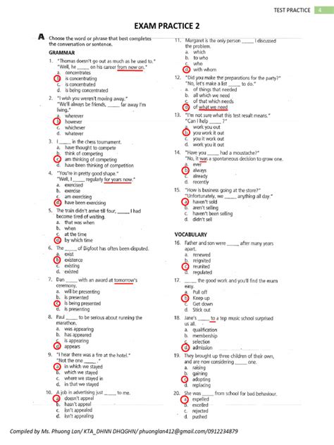 Unit 2 Practice Test 2 Key Pdf