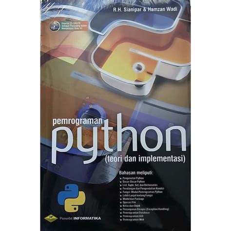 Jual Pemrograman Python Teori Dan Implementasinya Cd Shopee Indonesia