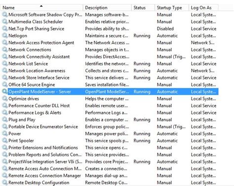 Archived Communities Documentation Error Unable To Locate Openplant Modelserver Communities