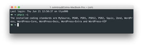 how to setup linting and coding standards compliance for wordpress