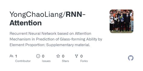 GitHub YongChaoLiang RNN Attention Recurrent Neural Network Based On Attention Mechanism In