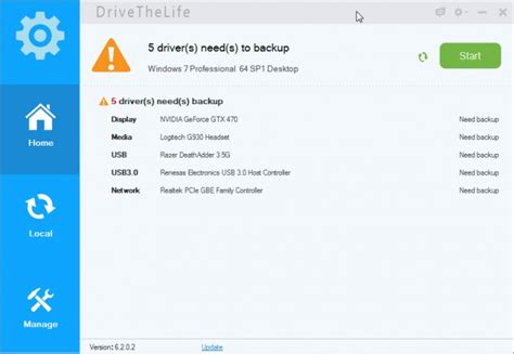 DriveTheLife Update Backup And Restore Windows Drivers GHacks Tech News