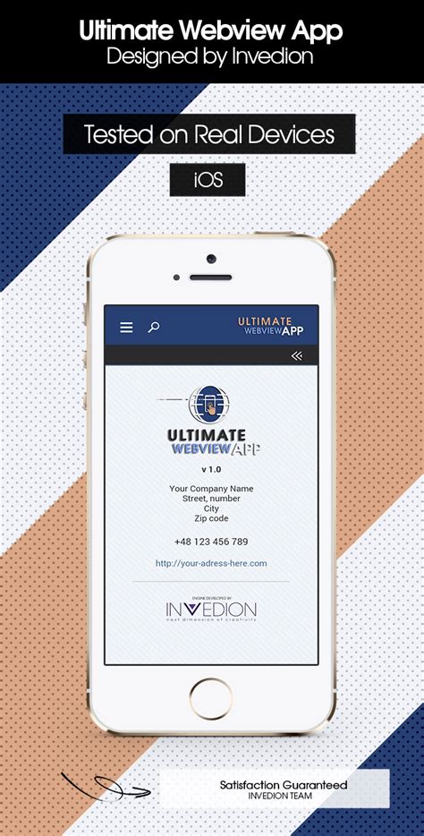 Ultimate Webview App IOS Website To App By INVEDION CodeCanyon