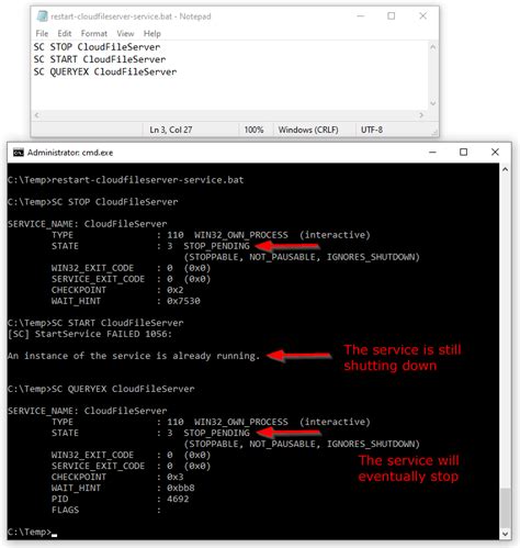 Q A Should I Use NET Or SC To Start Stop Restart Our Windows Services The Core Technologies Blog