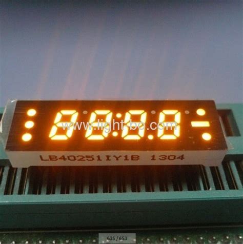 4 Digit 7 Segment Led Display 4 Digit Led Clock Display From China Manufacturer Shenzhen