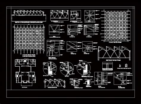 Space Frame Dwg Detail For Autocad • Designs Cad
