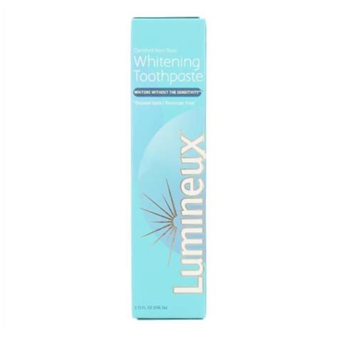 Lumineux Whitening Toothpaste 3 75 Oz Kroger