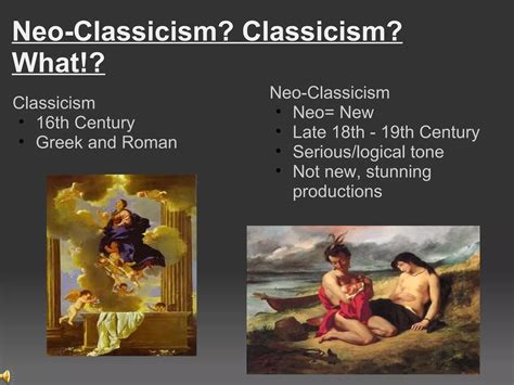 Neo Classicism Art Ppt