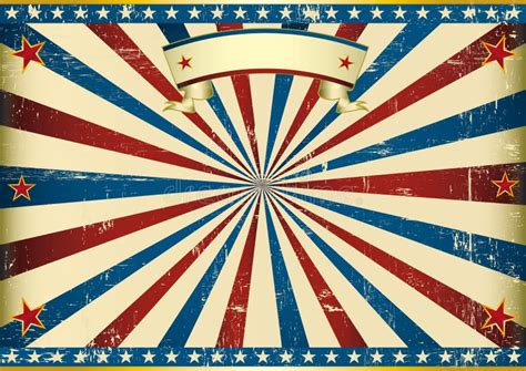 Textured Red Retro Certificate Stock Vector Illustration Of Circus