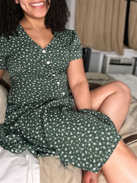 Showing Off My New Fave Green Dress R Wholesome Girls