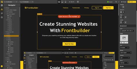 Github Nettohadifrontbuilder A Drag And Drop Visual Editor For