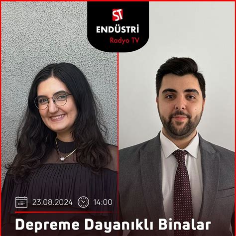 Stream Ali Berk Uslu Merve Kaya Ile Depreme Dayanıklı Binalar By St Endüstri Radyo Listen